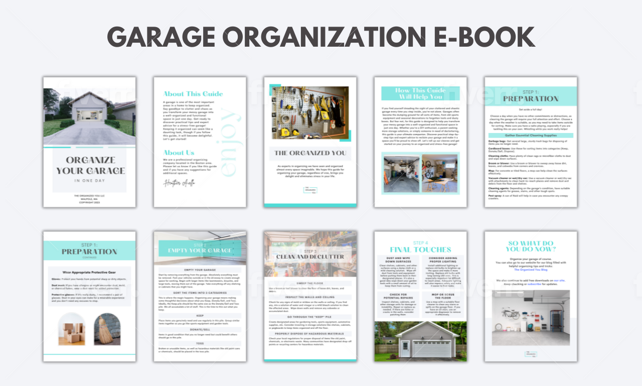 Free One-Day Garage Organization Guide | The Organized You